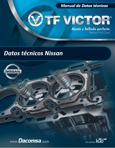 Manual de datos técnicos TF Víctor Nissan